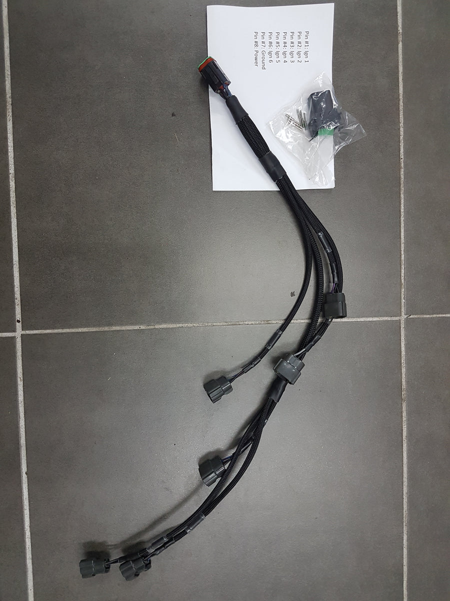 R35 coils UNIVERSAL 6cylinder Coil Pack Loom Kit – Performance Parts ...