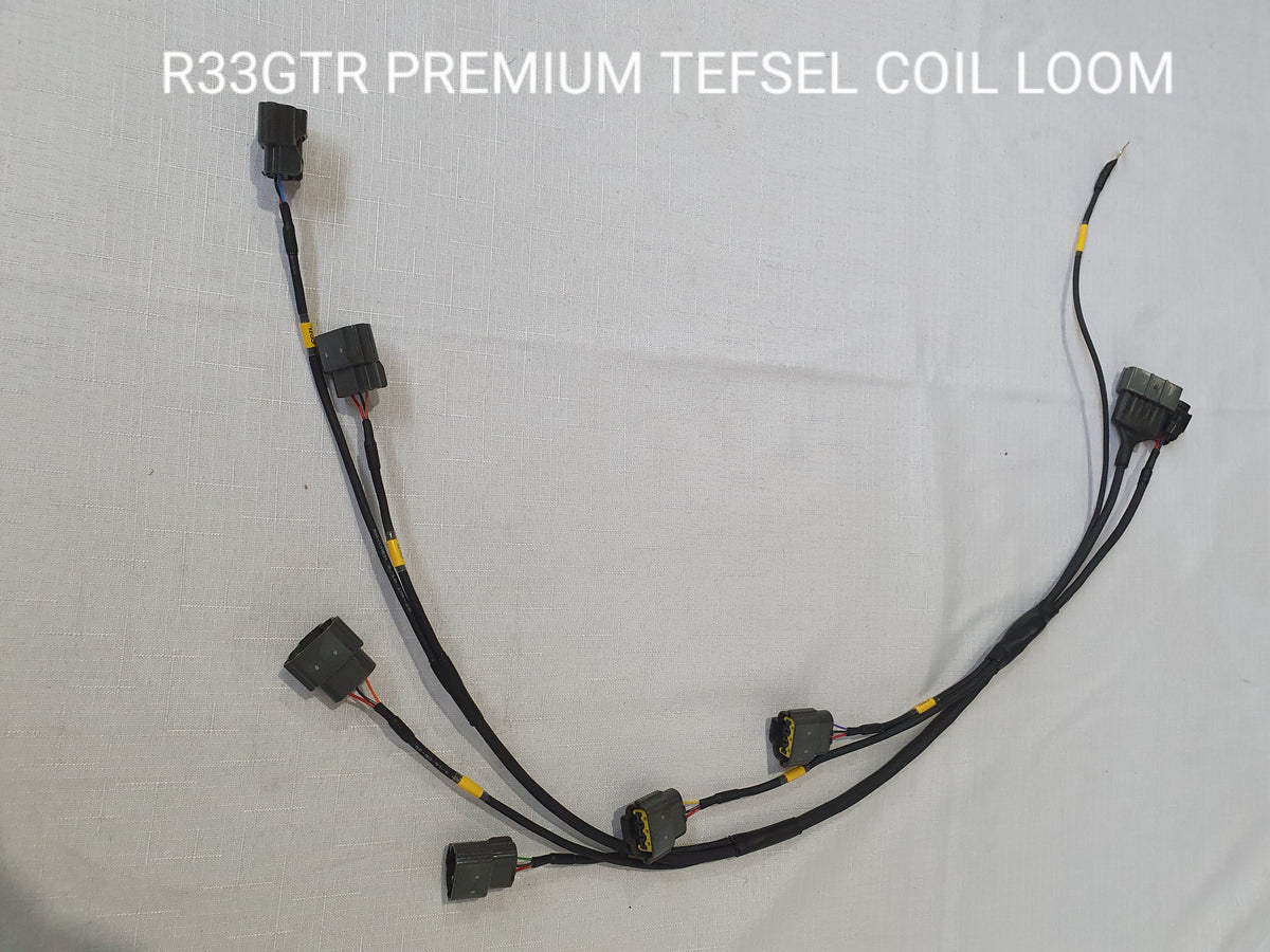 Rb26 R33GTR PREMIUM Plug In Coil Pack Loom for R35GTR coils ...