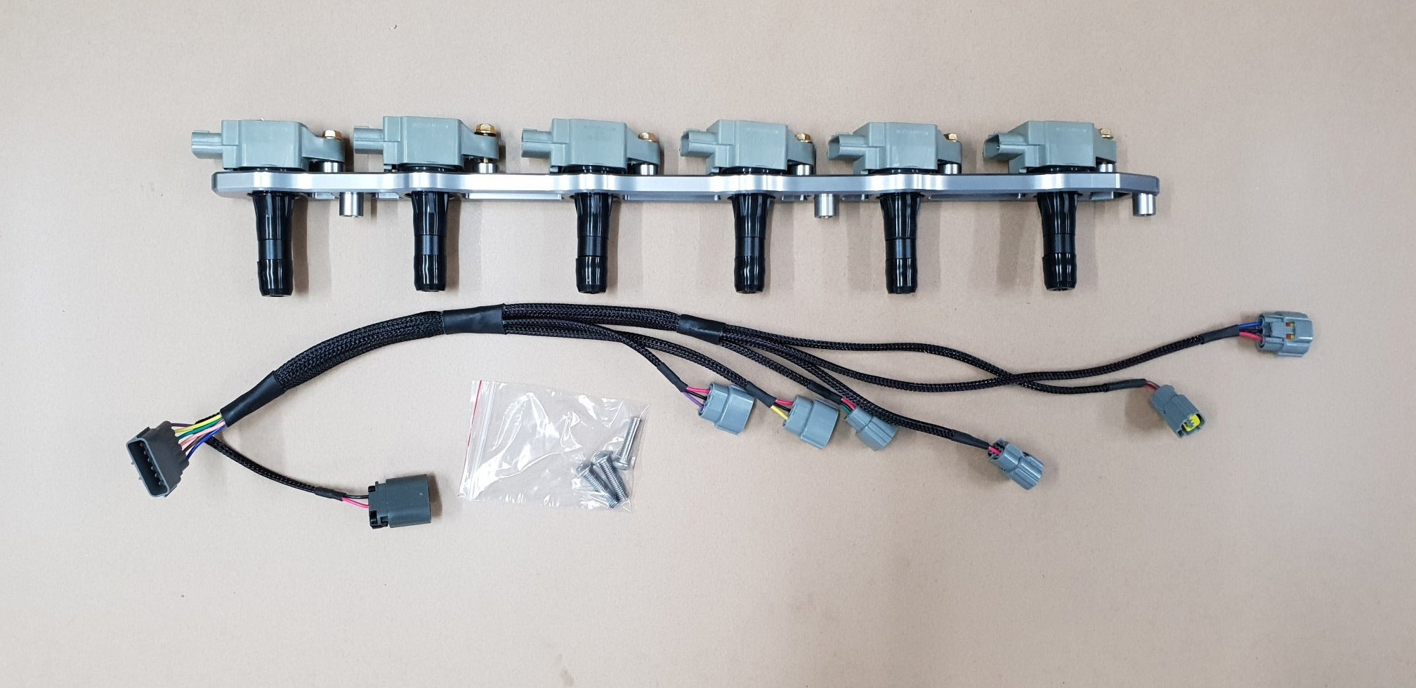 Nissan RB26-RB25 R35gtr Ignition Coil Kit - Low Profile — Performance ...