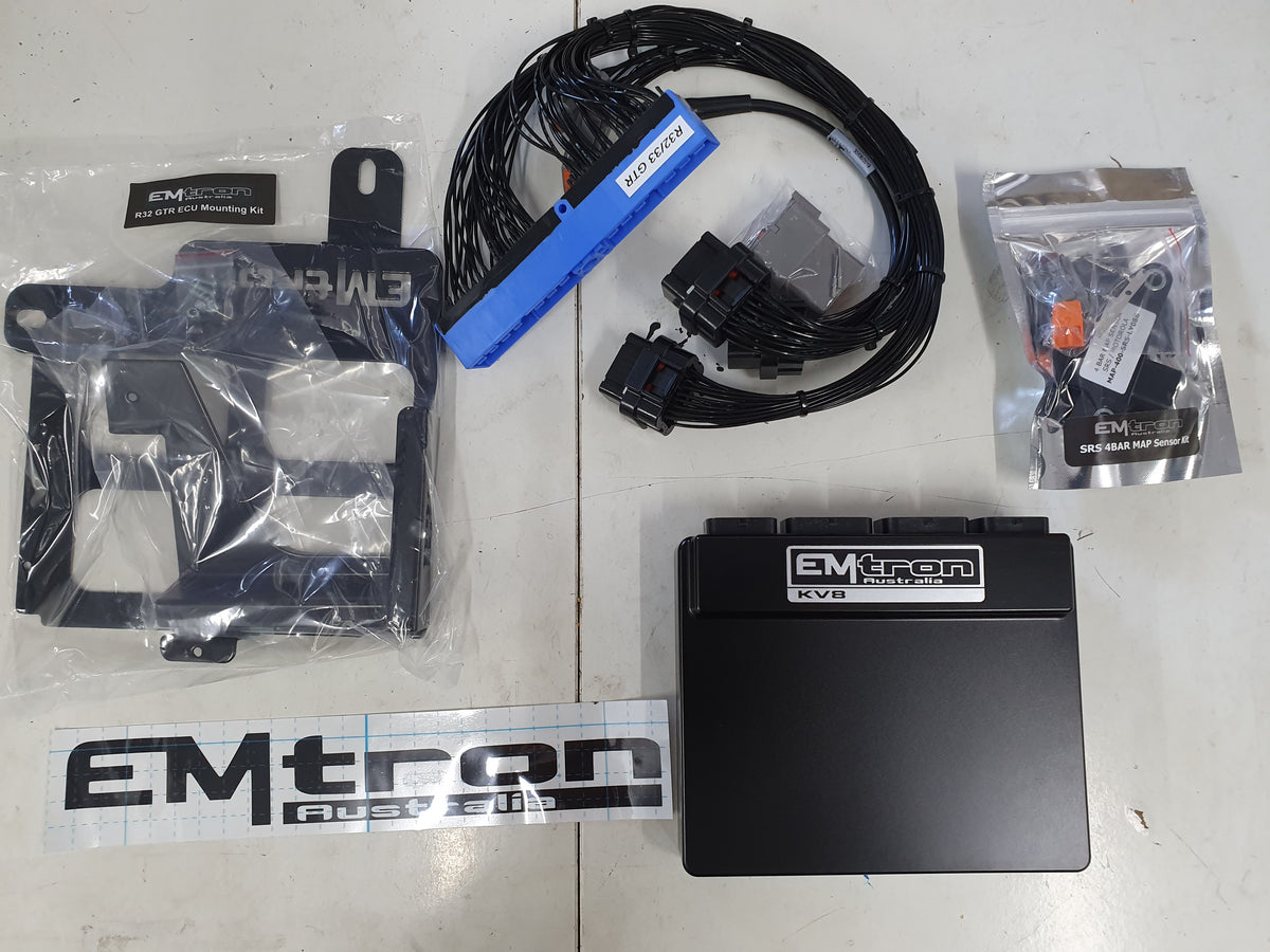 EMTRON R32-R33-R34GTR KV8 PREMIUM PLUGIN ECU KIT — Performance Parts ...